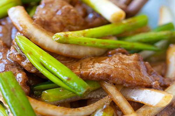 Onion Scallion Beef