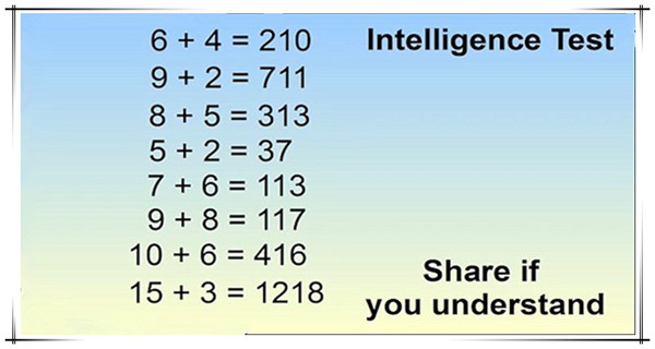 Can YOU Pass the Intelligence Test That's Sweeping Facebook? 快来测一测！会解这道 ...